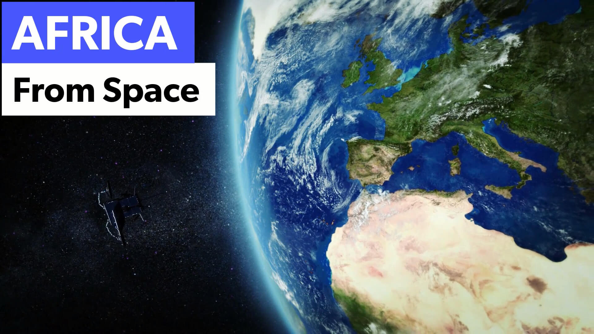 Africa from Space and African Countries Satellite View 4