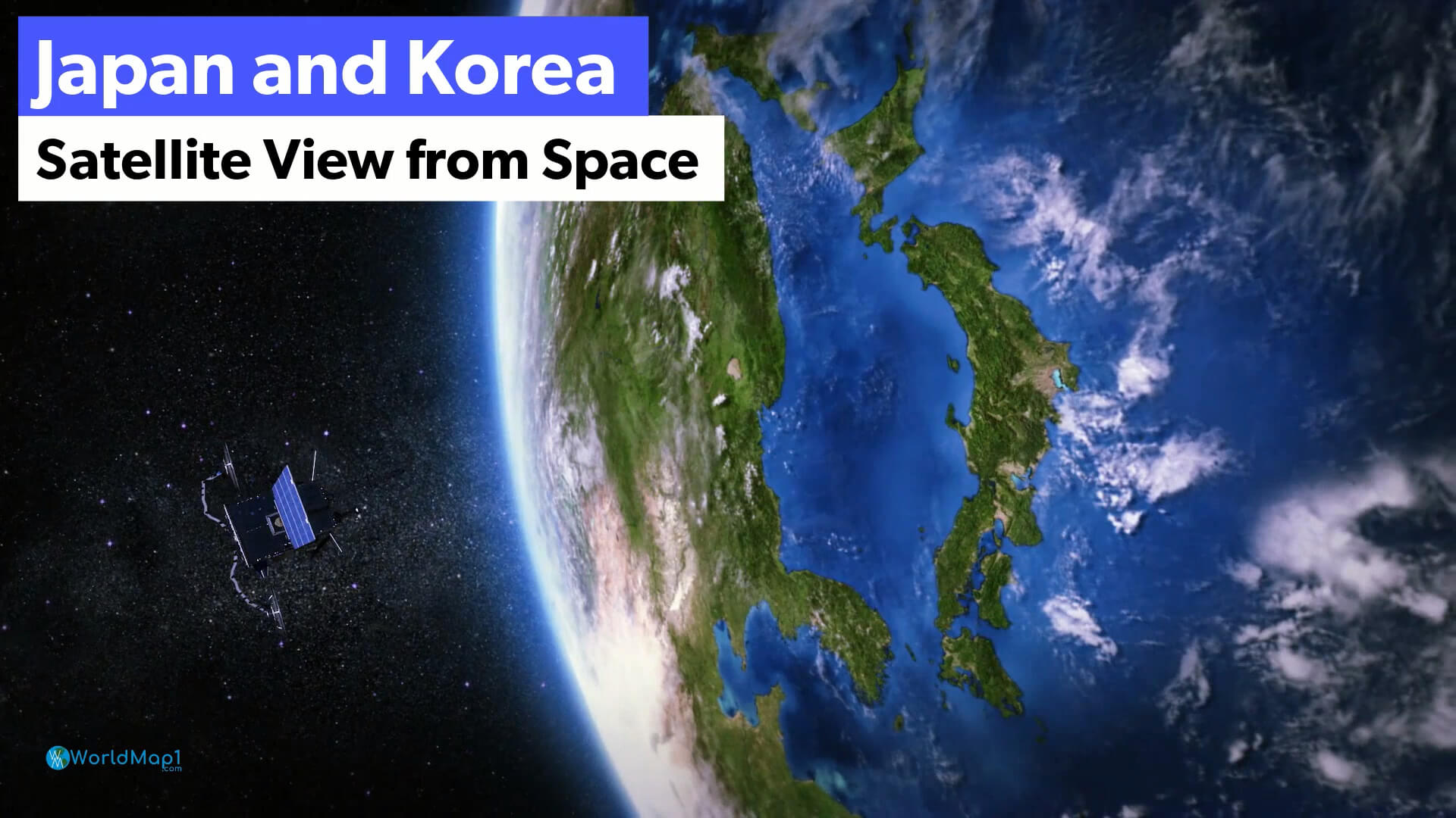 ASIA from Space and Asian Countries Satellite View 2