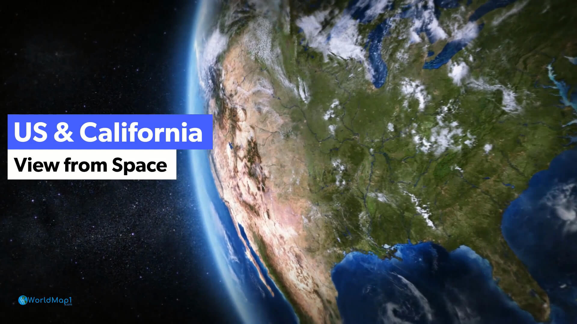 The Earth, North America and Countries View from Space 5