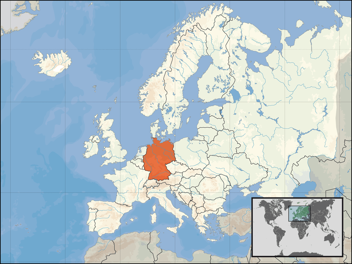 Map of Europe