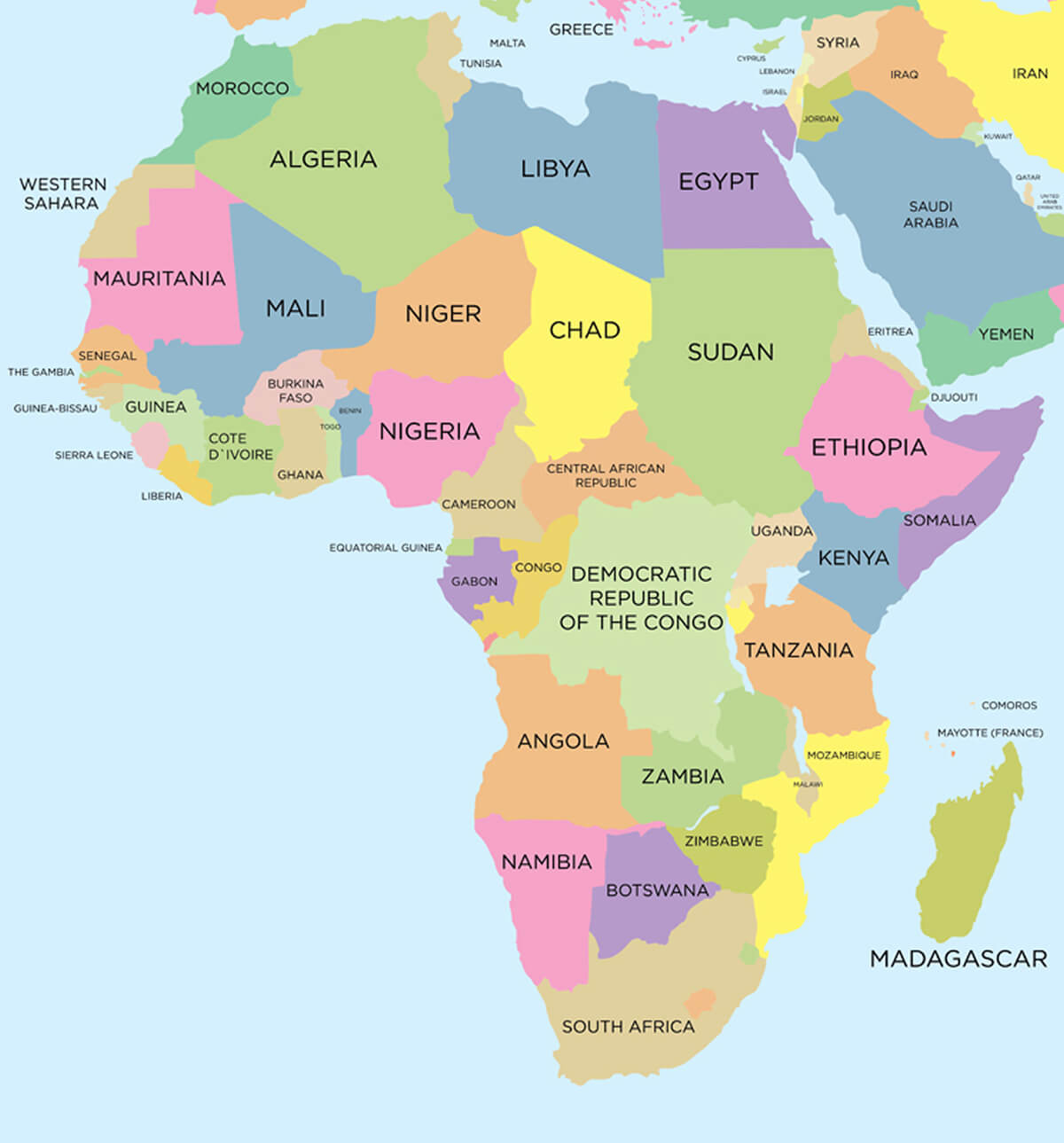 Africa Maps