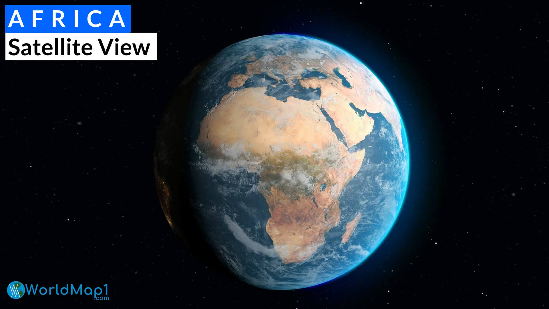 Africa Countries Maps, Satellite Images from Space 2