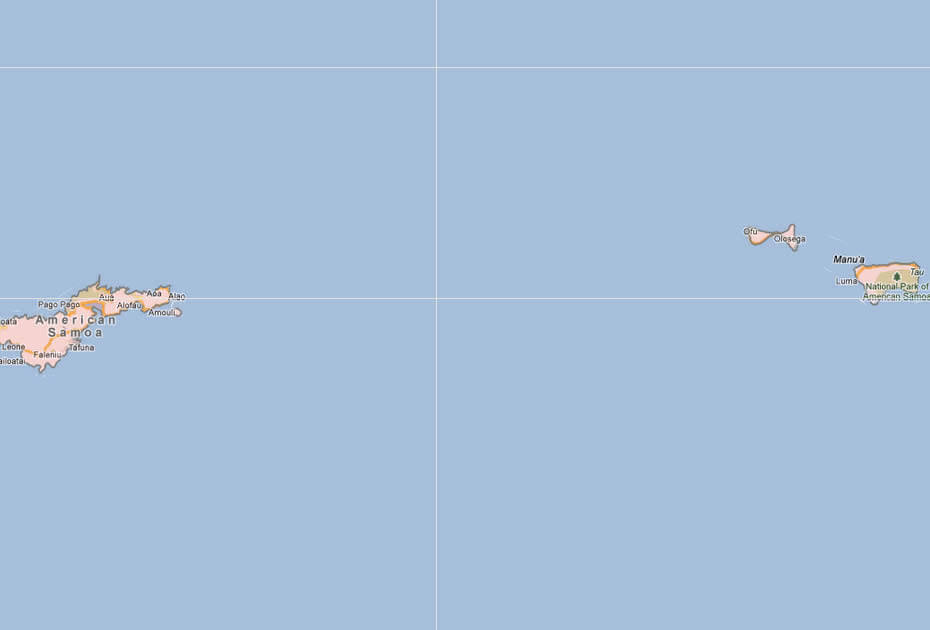 American Samoa Map and American Samoa Satellite Image