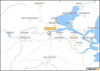 Nowra Map and Nowra Satellite Images