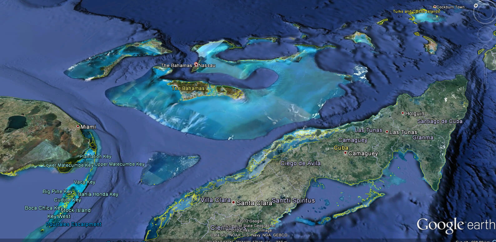 Bahamas Map - Bahamas