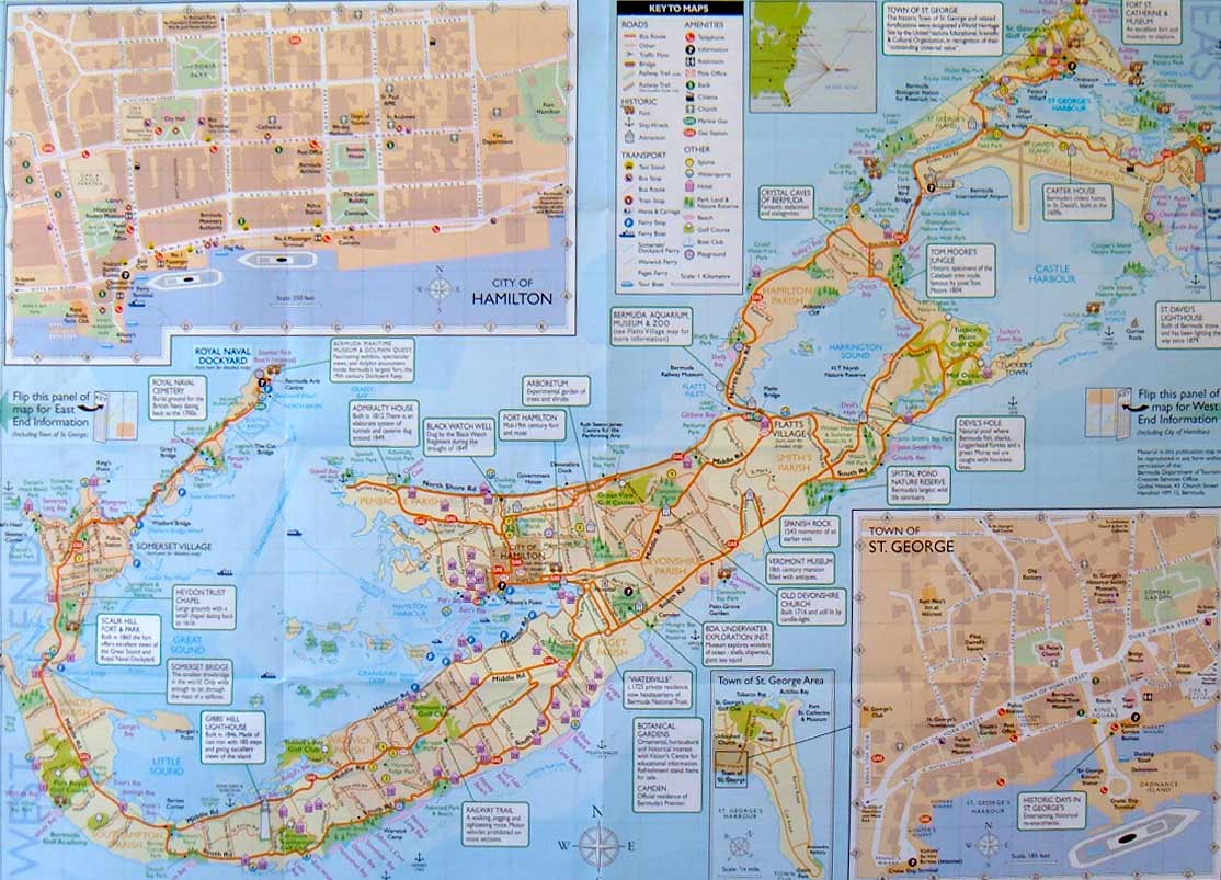 Bermuda Map - Bermuda