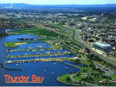 Thunder Bay Map and Thunder Bay Satellite Images