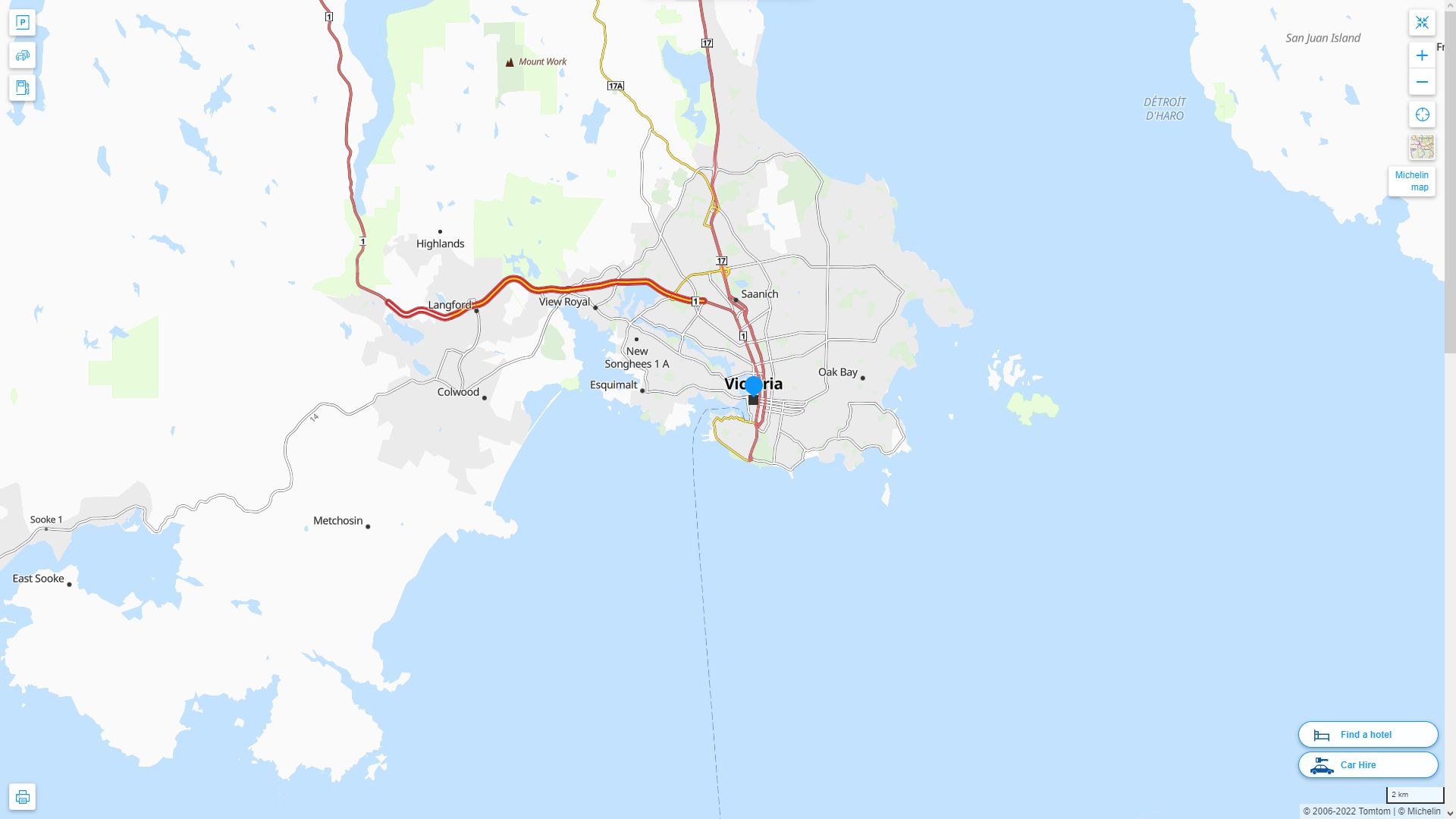 Victoria Map and Victoria Satellite Images