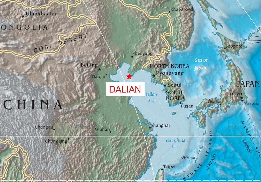 Dalian Map - China