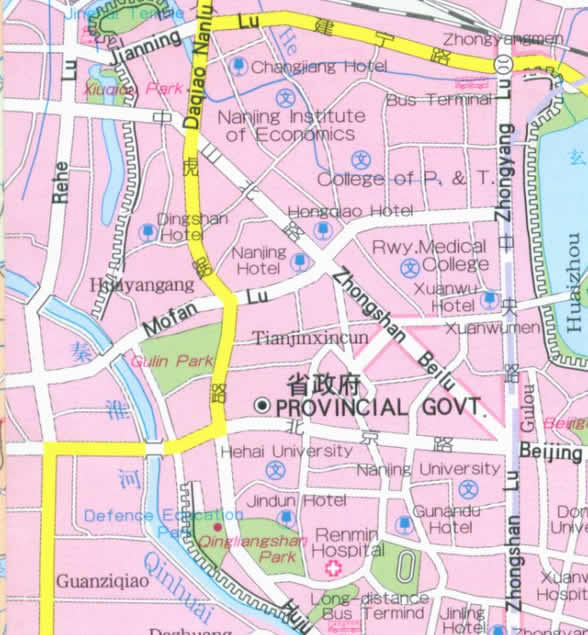 Nanjing Map - China