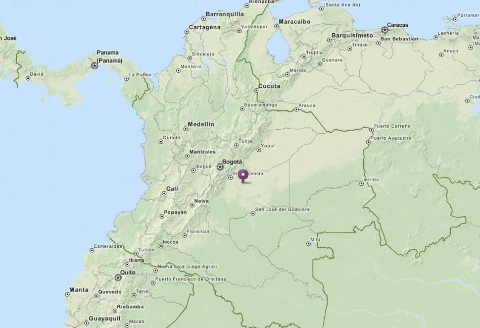 Colombia Map and Colombia Satellite Images
