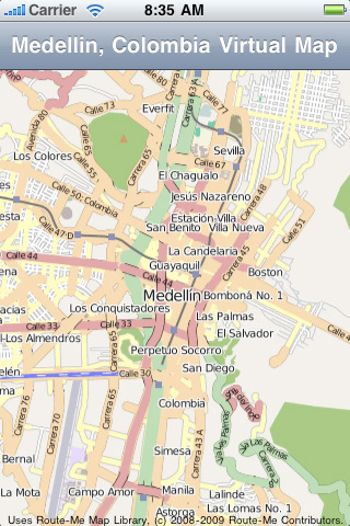 Medellin Map and Medellin Satellite Images