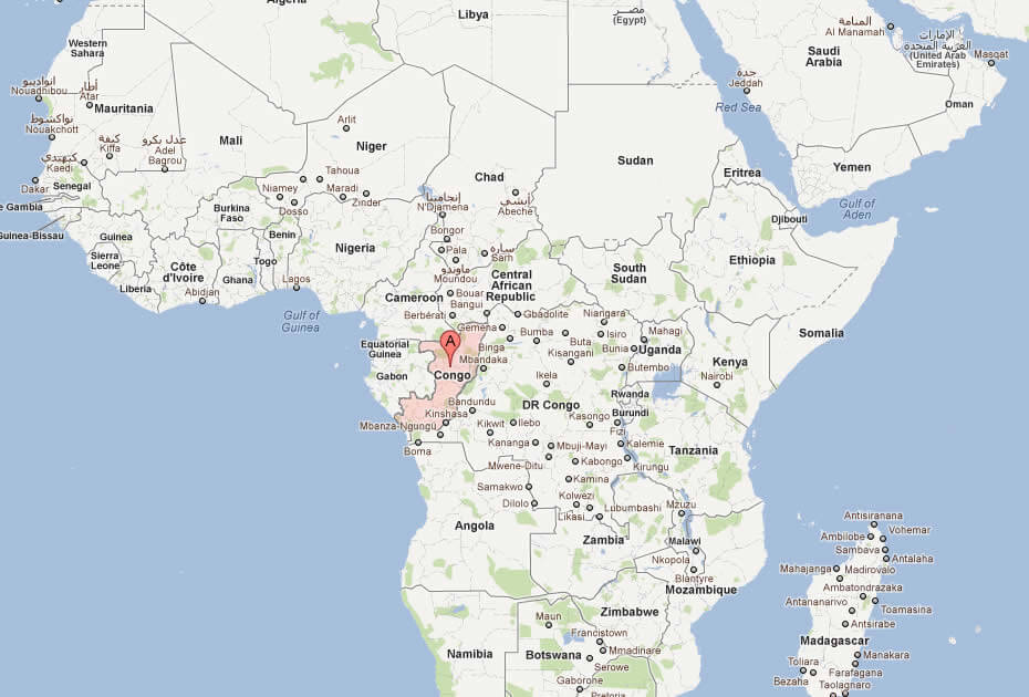 Congo Map - Congo