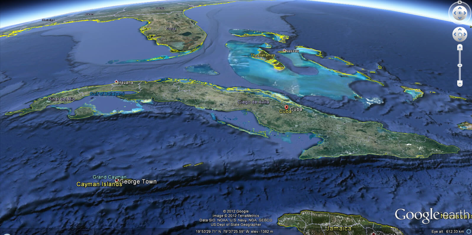 Cuba Map - Cuba