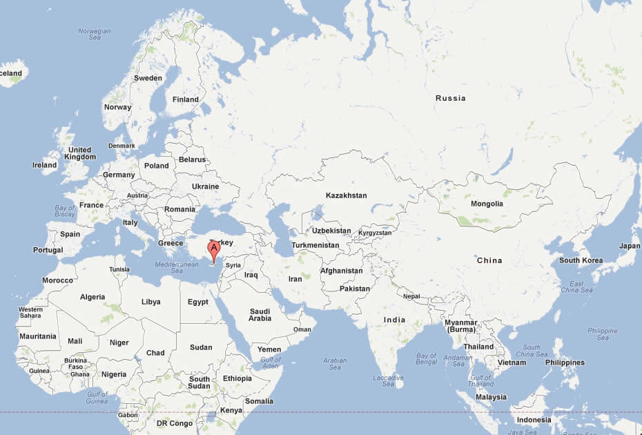 Cyprus Map and Cyprus Satellite Images