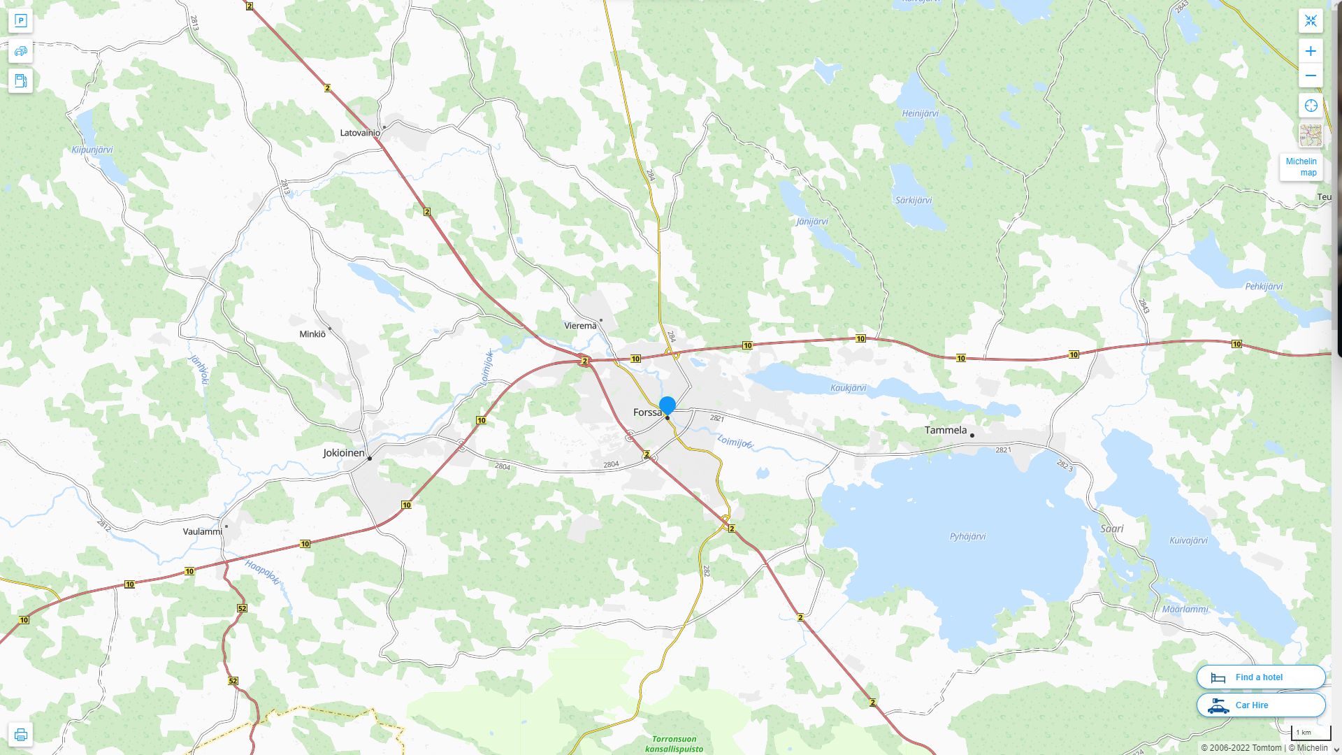 Forssa Map and Forssa Satellite Images