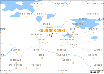 Kuusankoski Map and Kuusankoski Satellite Images