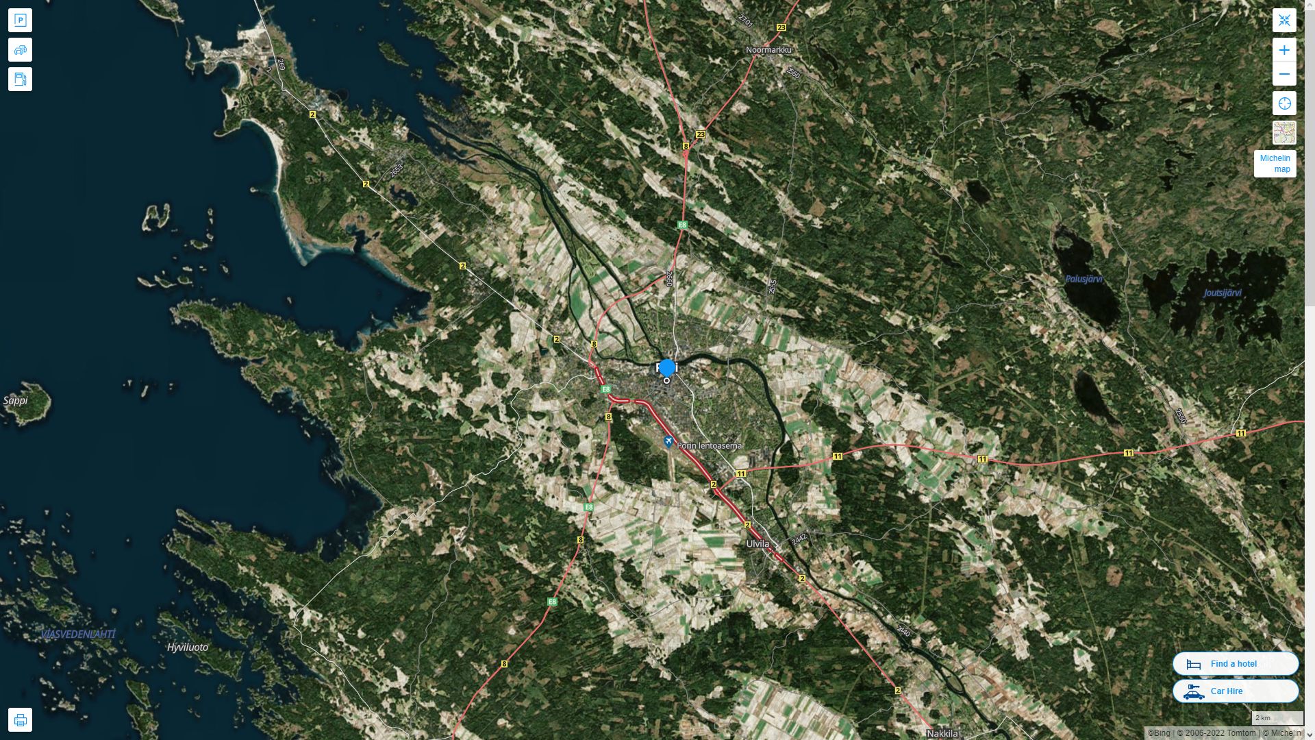Pori Map and Pori Satellite Images