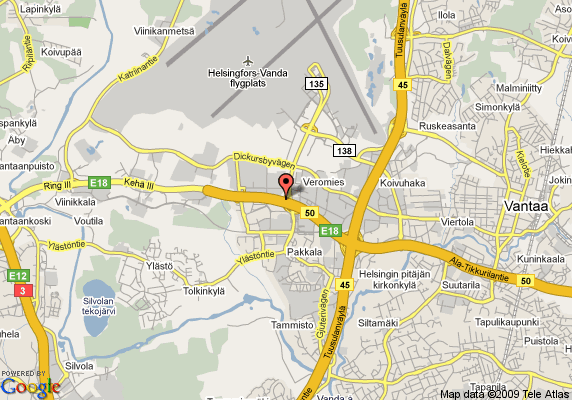 Vantaa Map and Vantaa Satellite Images