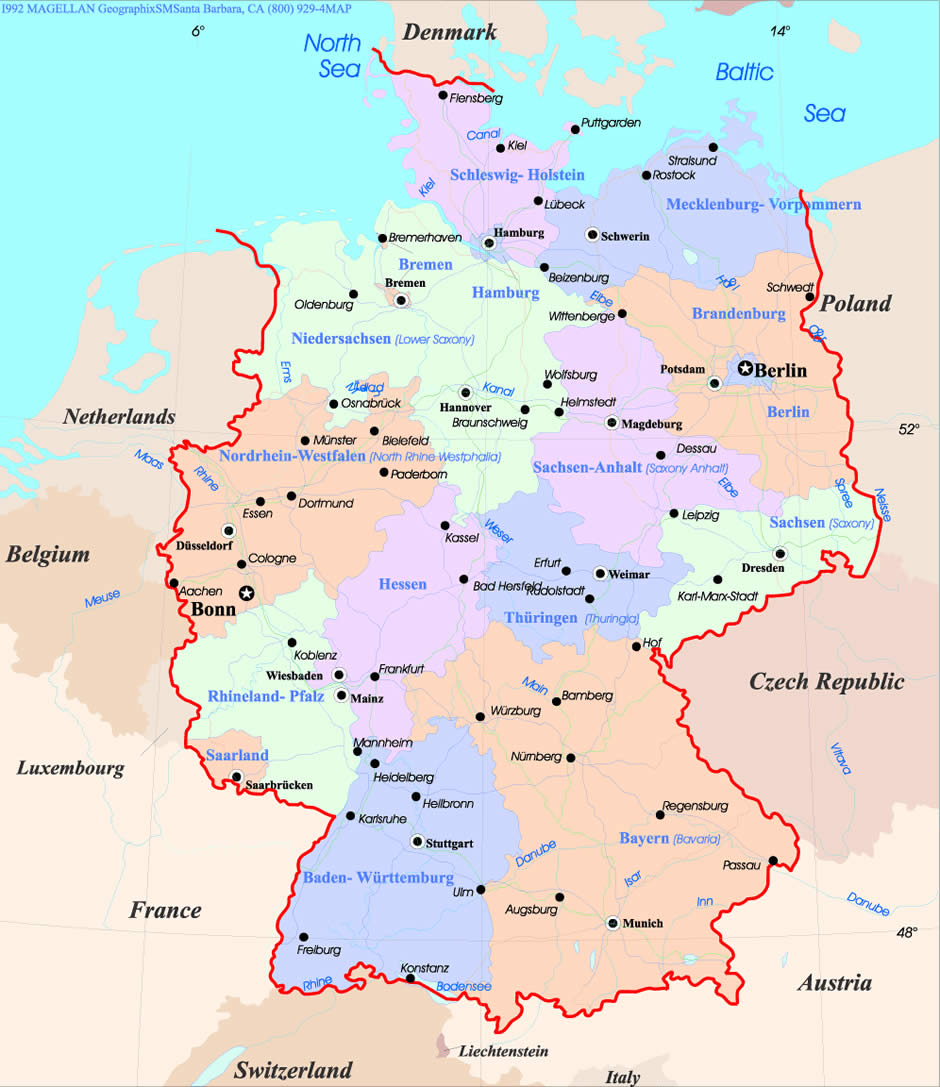 Freiburg Map - Germany