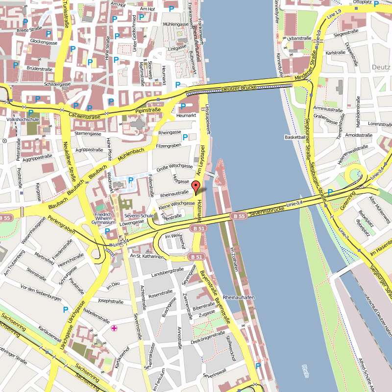 Koln Map and Koln Satellite Images