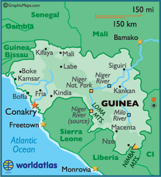 Conakry Map and Conakry Satellite Images
