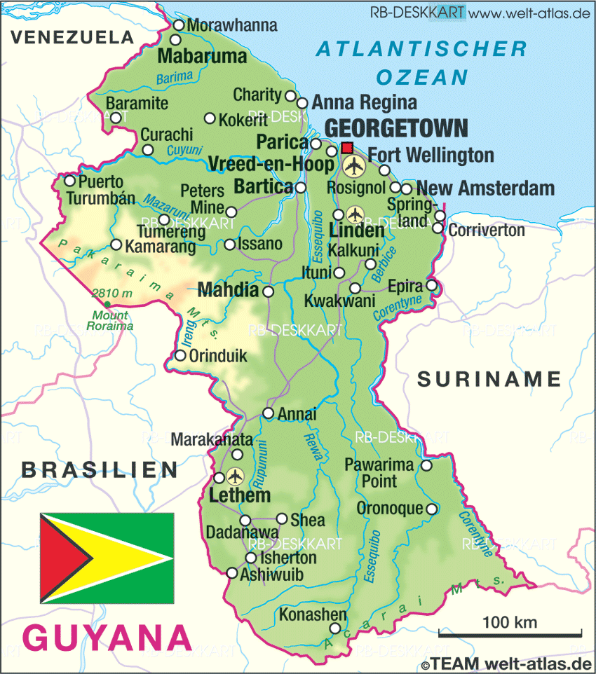 Parika Map and Parika Satellite Images