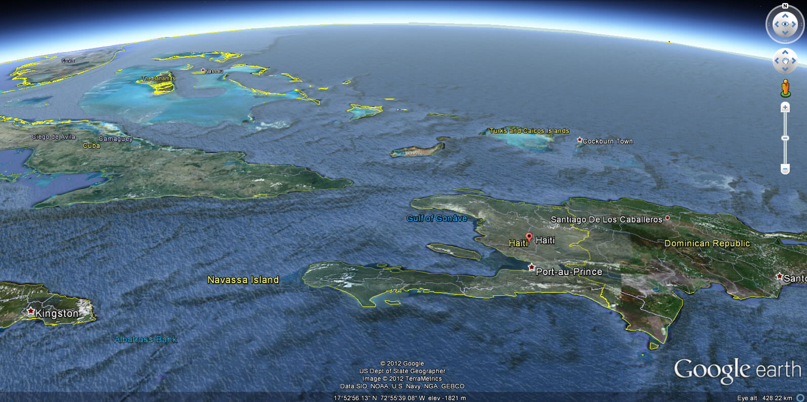 Haiti Map - Haiti
