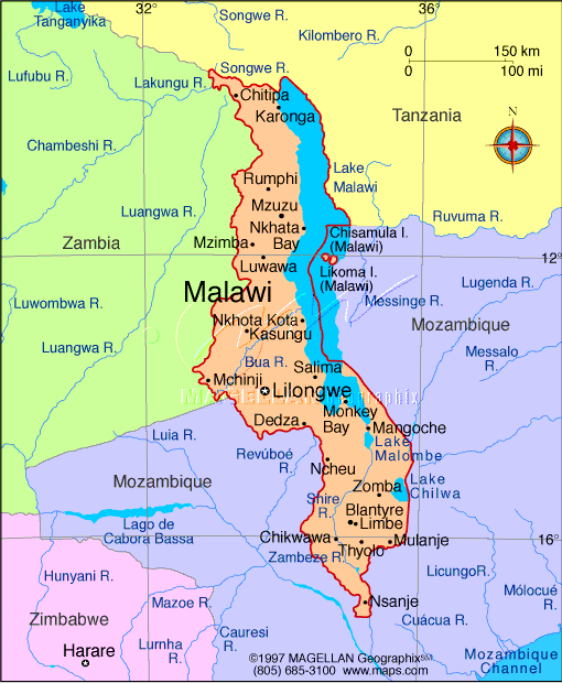 Lilongwe Map and Lilongwe Satellite Images
