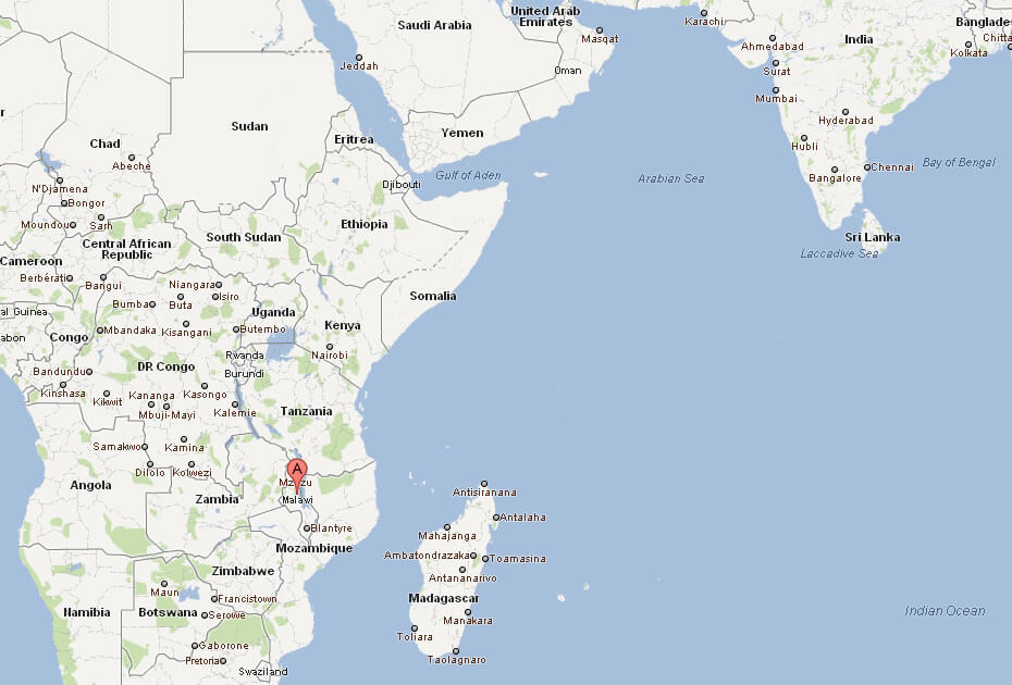 Malawi Map and Malawi Satellite Images