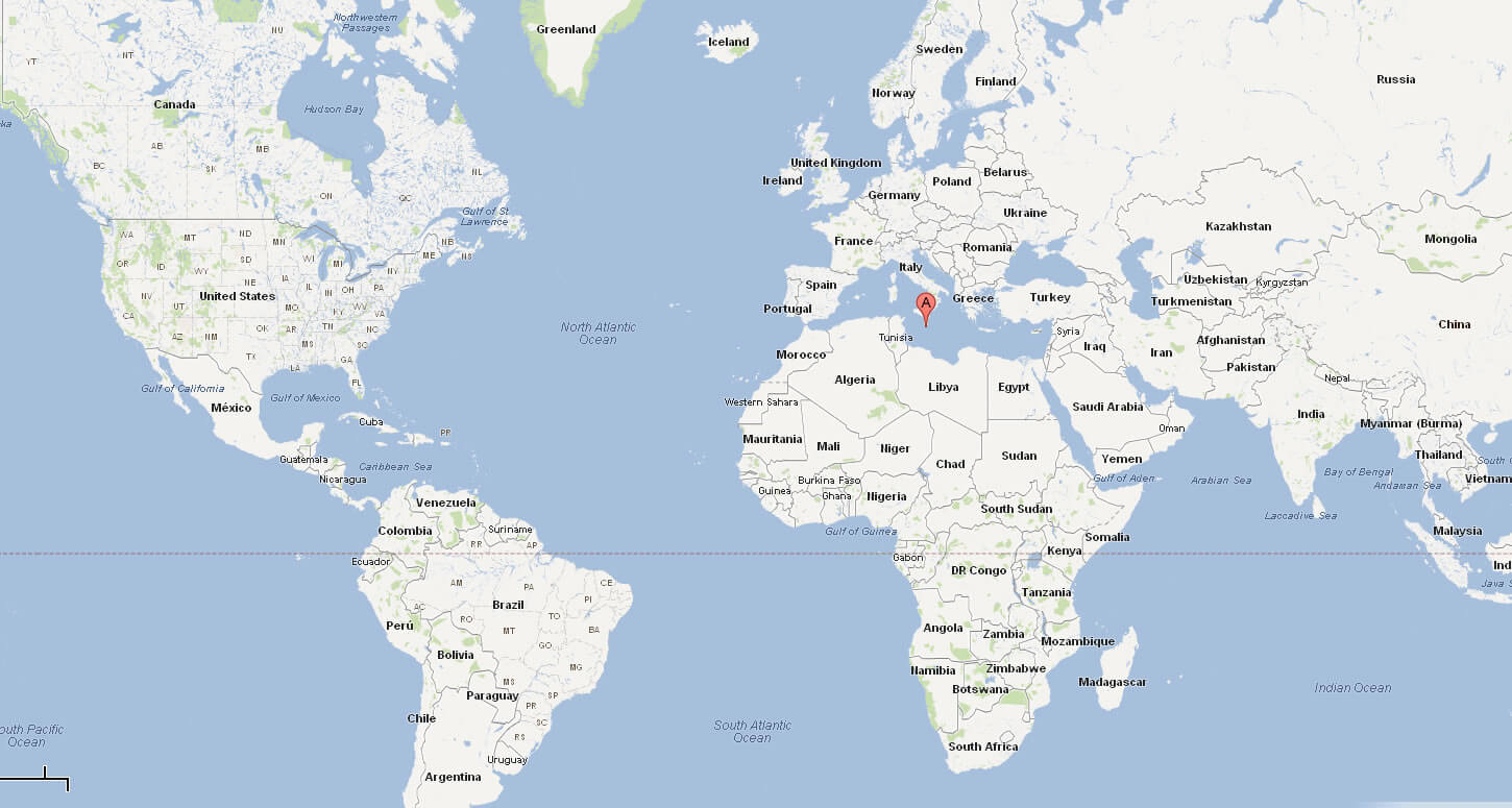 Malta Map and Malta Satellite Images