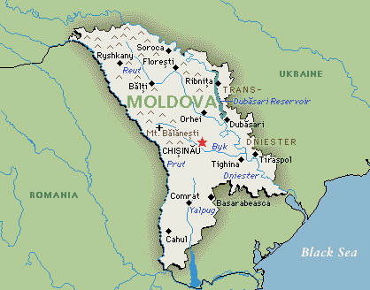 Moldova Map and Moldova Satellite Images