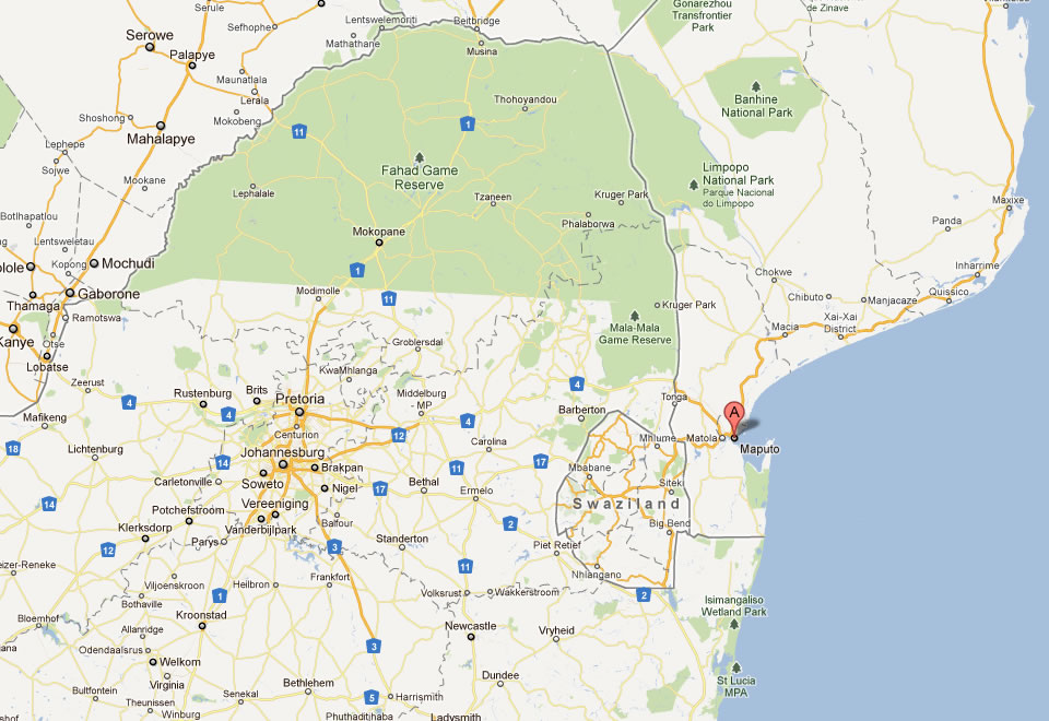 Maputo Map and Maputo Satellite Image