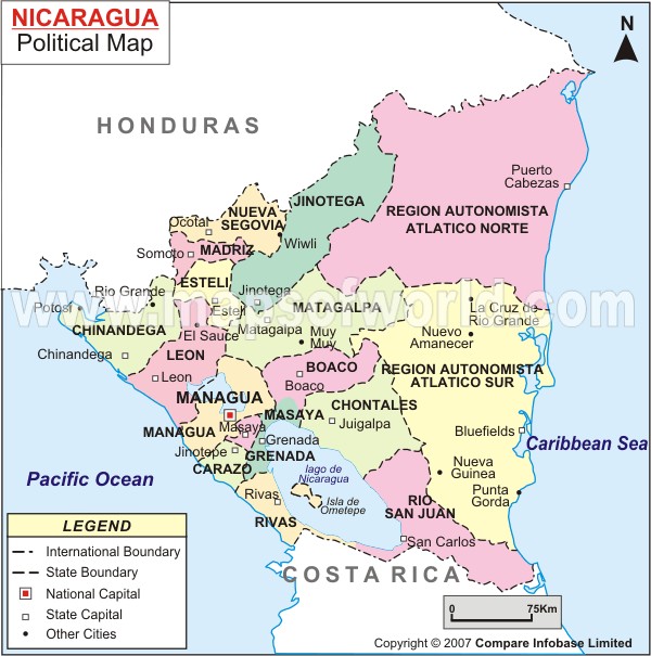 Chinandega Map and Chinandega Satellite Images
