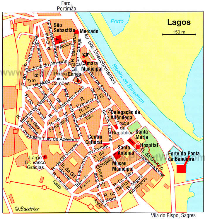 Lagos Map and Lagos Satellite Image