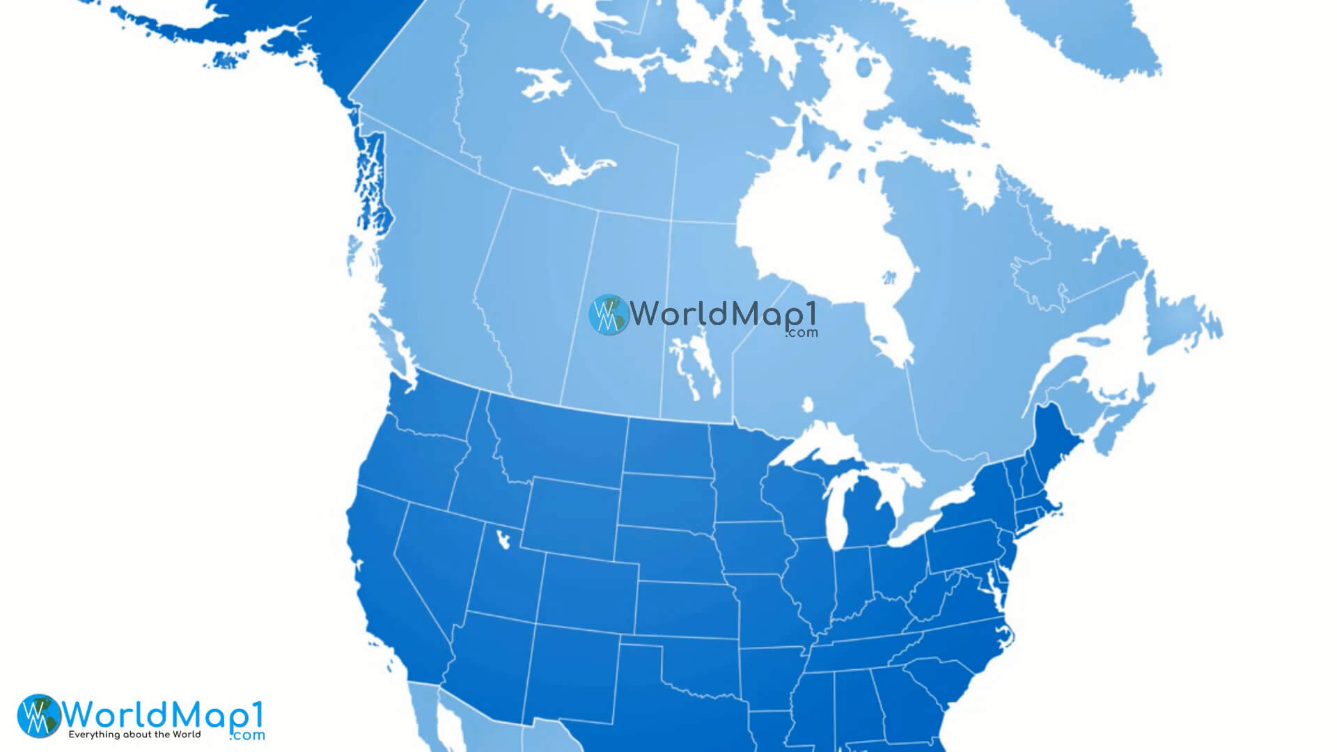 North America Maps and Countries Map 2
