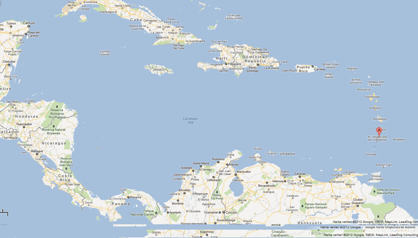 Saint Vincent and the Grenadines Map and Saint Vincent and the ...