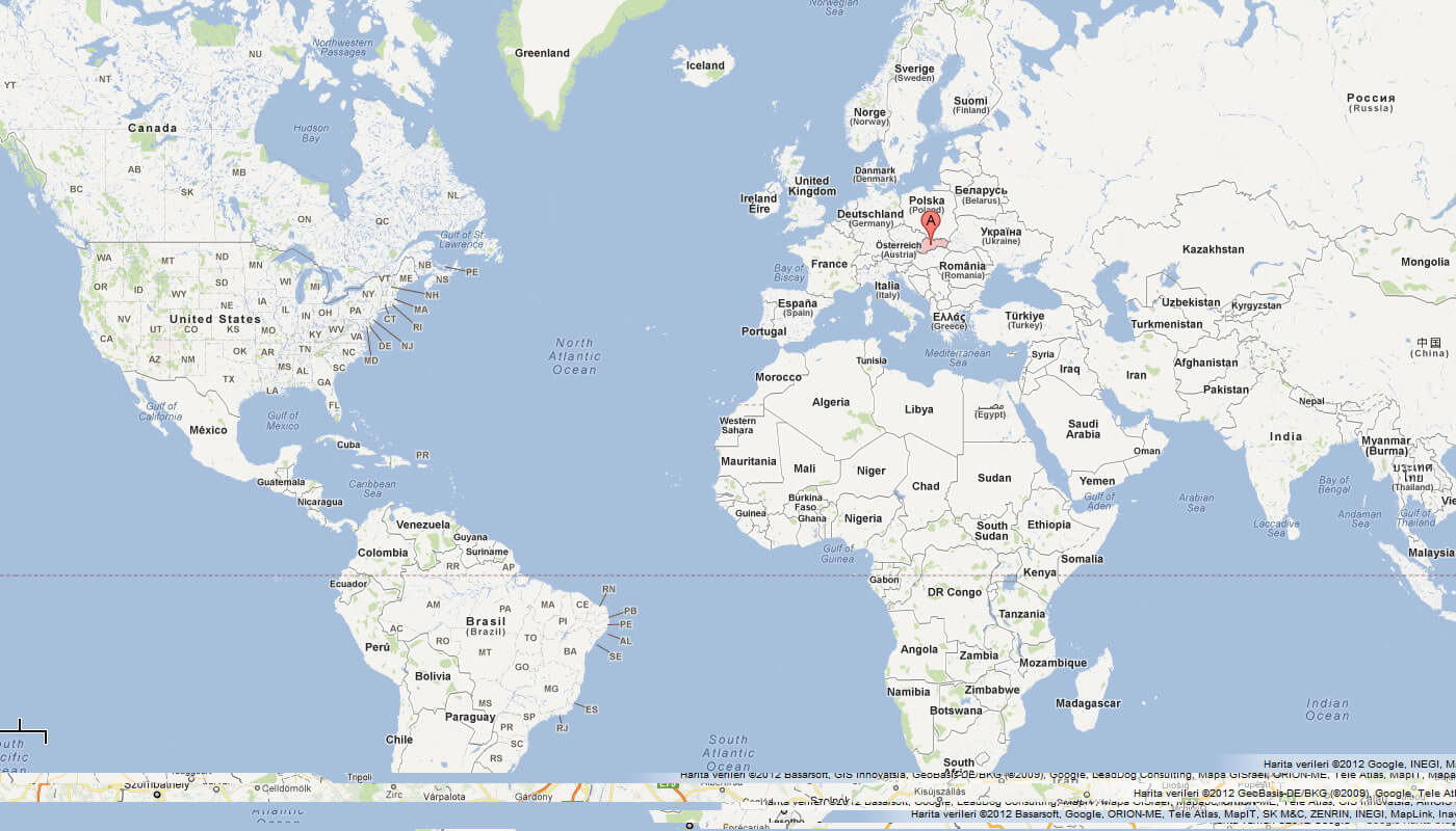 Slovakia Map and Slovakia Satellite Images