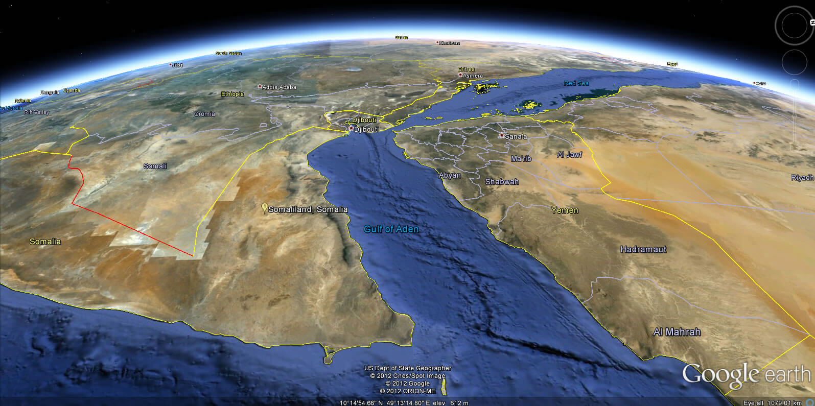 Somaliland Map and Somaliland Satellite Images