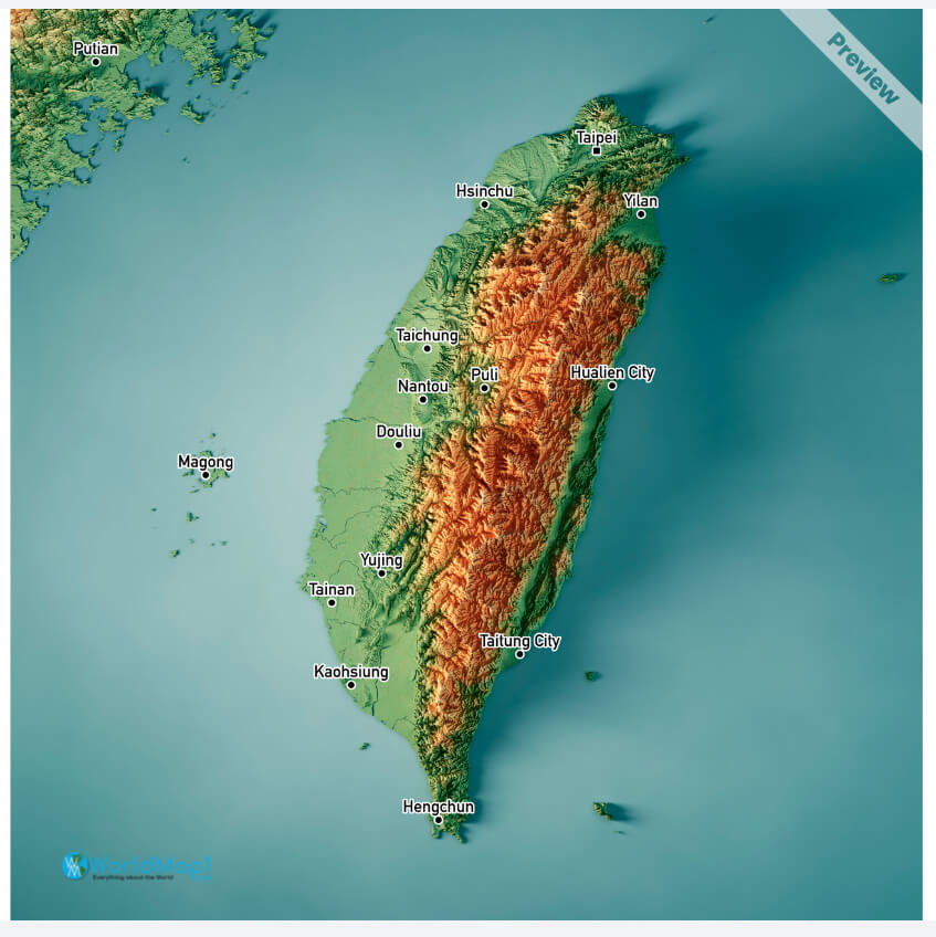 A Collection of Taiwan Maps