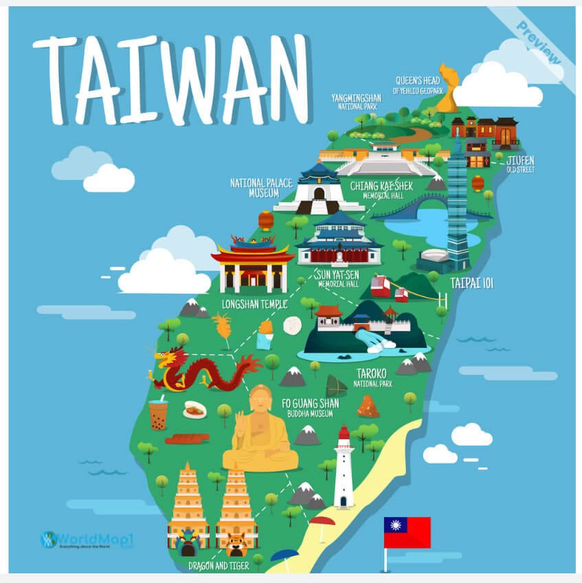 A Collection of Taiwan Maps