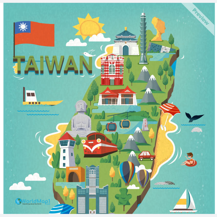 A Collection of Taiwan Maps