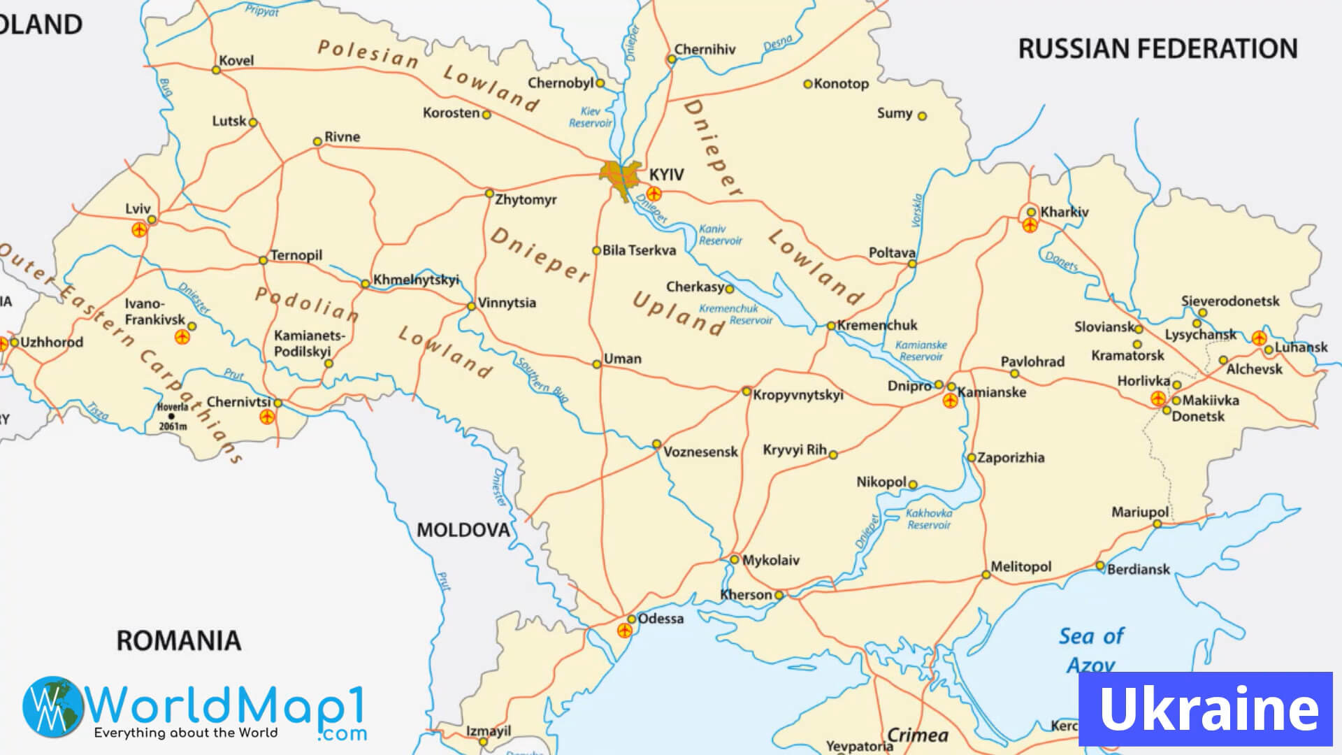 Ukraine and Russia War in Maps, Where are Crimea and Donbas