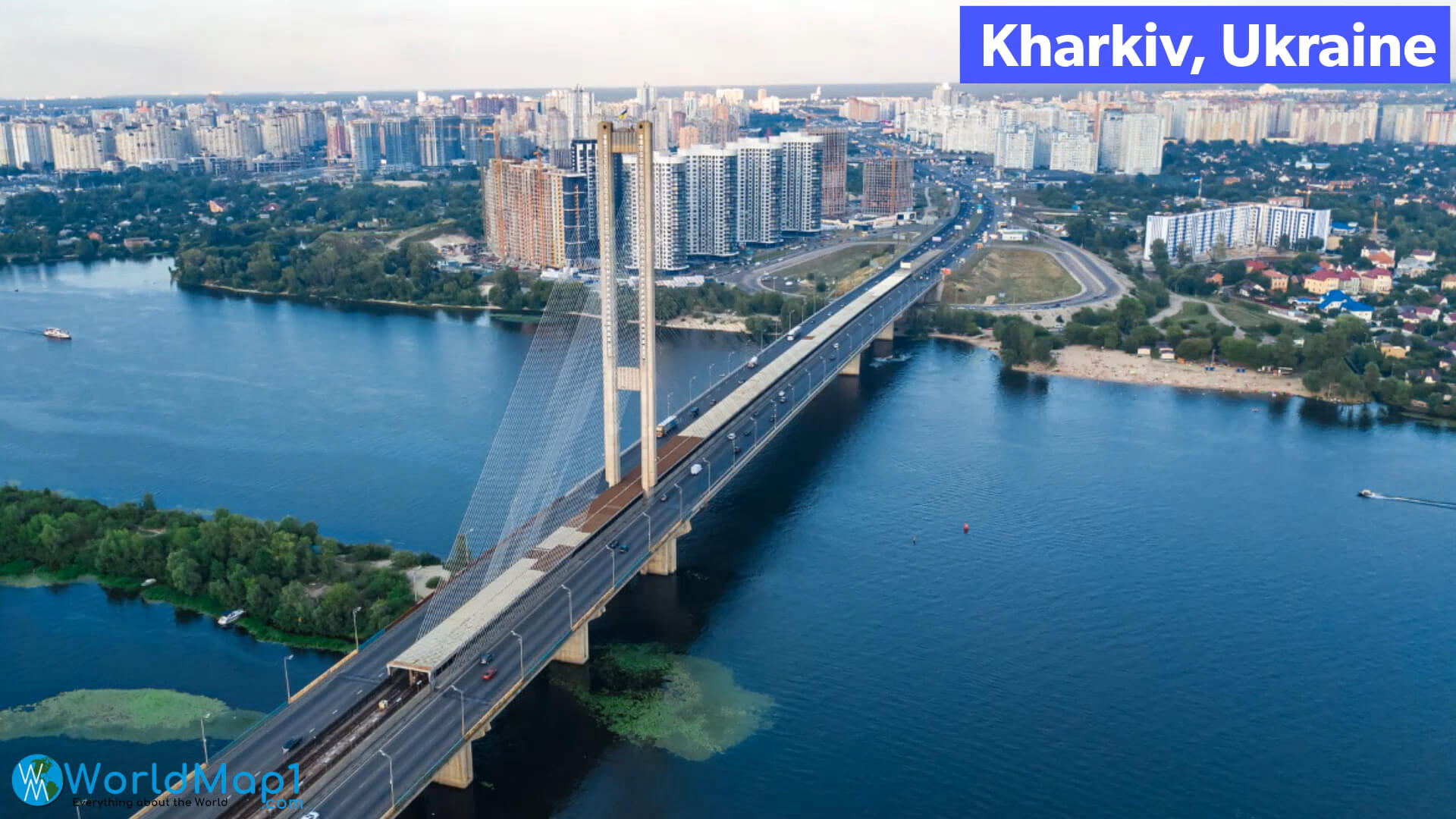 Kharkiv Map - Ukraine
