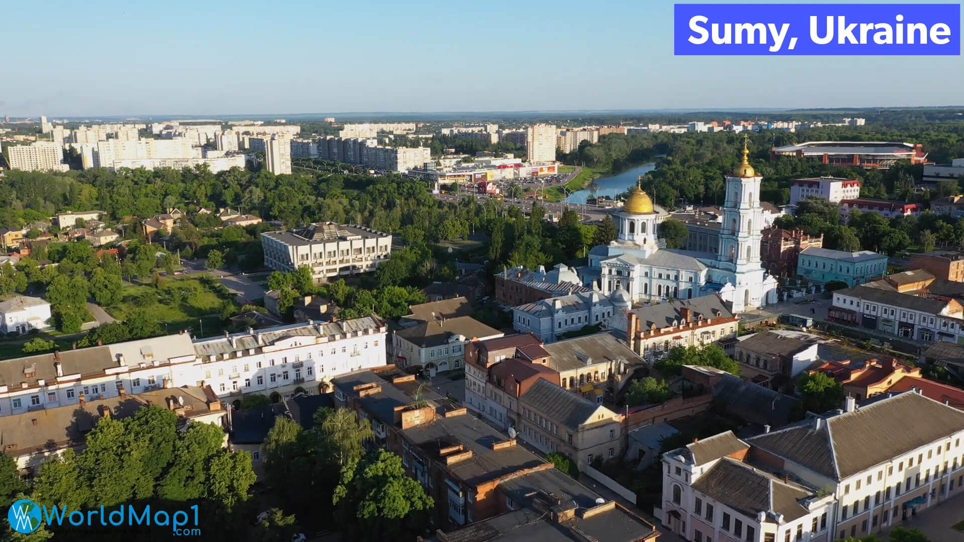 Sumy Map and Sumy Satellite Images