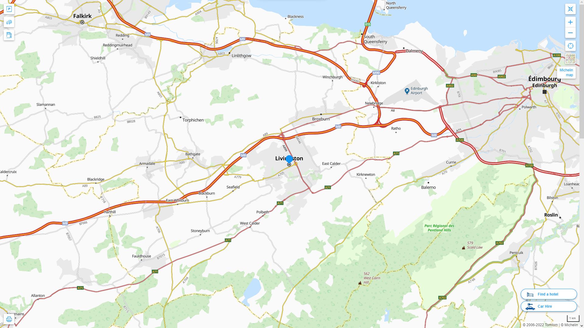 Livingston Map and Livingston Satellite Images