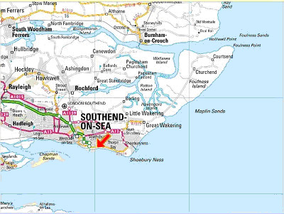 Southend on Sea Map and Southend on Sea Satellite Images