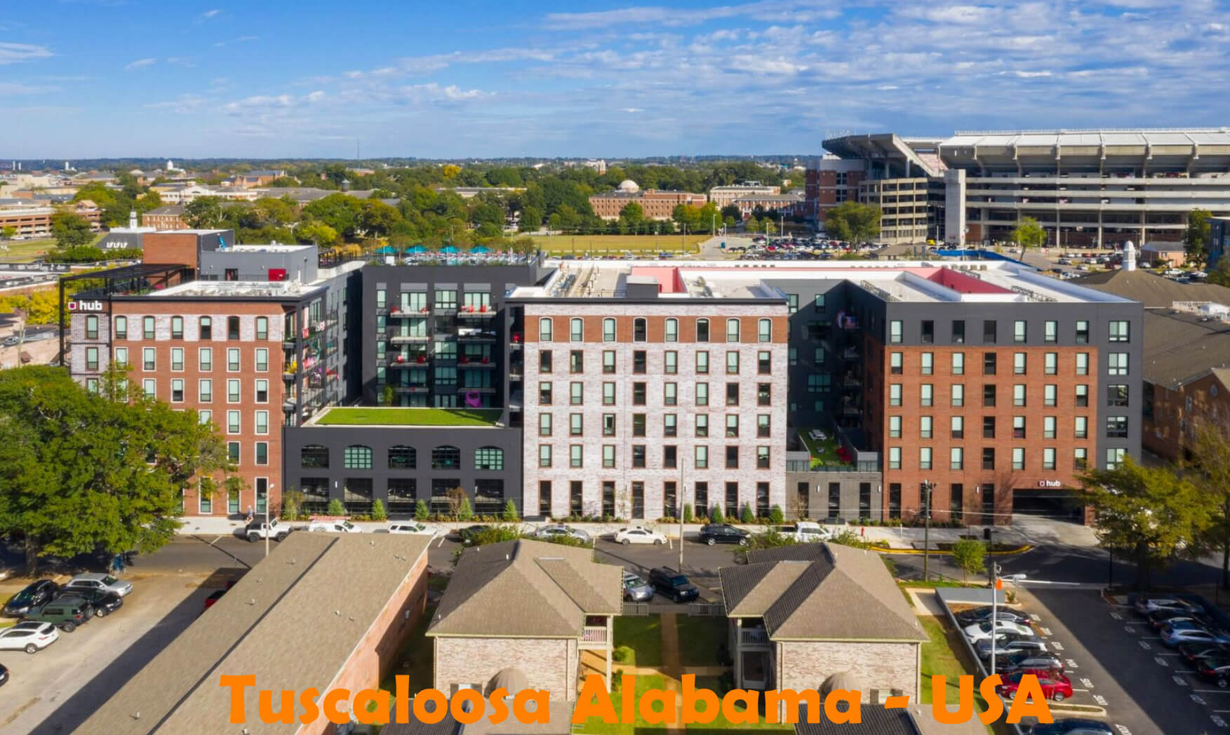 Tuscaloosa, Alabama Map