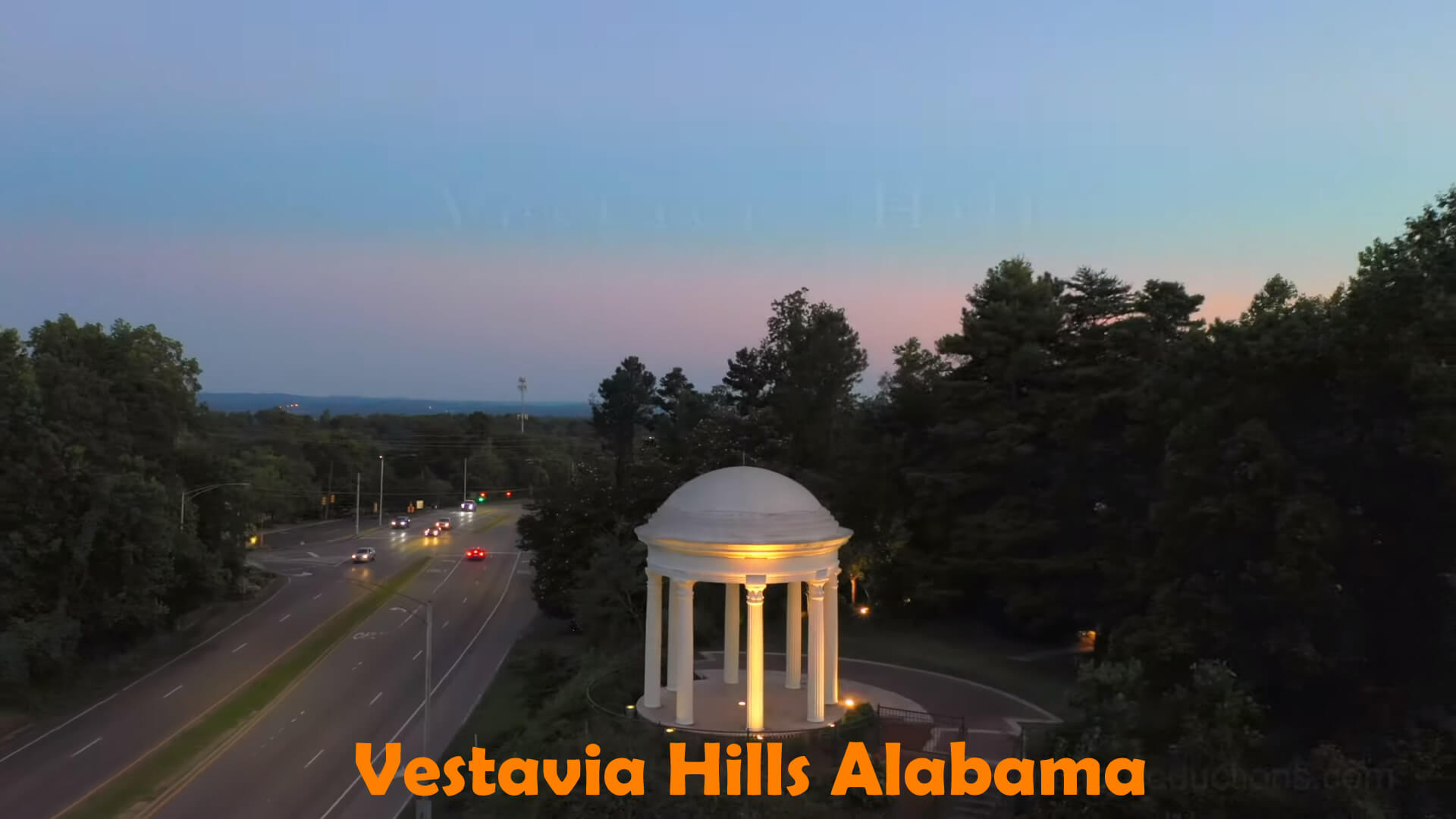 Vestavia Hills, Alabama Map