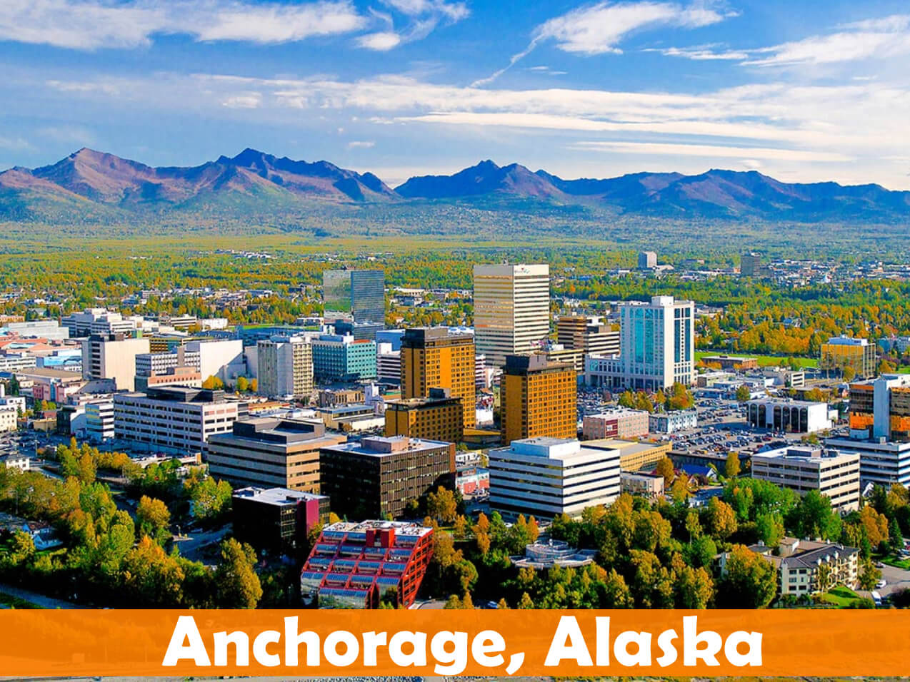 Anchorage Alaska Map - United States